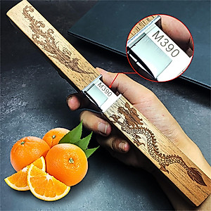 ichuanyi 2 In 1 Dragon And Phoenixs Double Blades Knife Set, Camping Knives, Stainless Steel Knife Perfect for Cutting Meat, Vegetables & Fruit