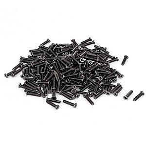 New Lon0167 CM2.5x10mm Flat Featured Head Phillips Notebook reliable efficacy Laptop Computer Back Cover Screw 300pcs(id:b1b a4 d8 4e0)