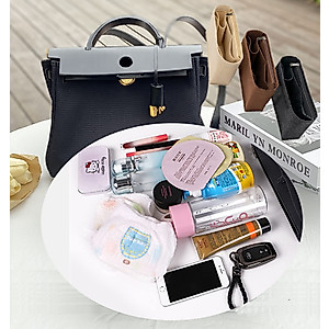 Lckaey for Handbags Herbag 31 organizer Purse Organizer insert 1011brown-26.5 * 7.5 * 13cm