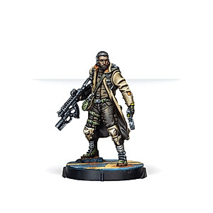 Infinity Miniatures - CodeOne: Dire Foes Mission Pack Delta: Obsidian Head - Unpainted Miniature by Corvus Belli – Compatible with Infinity and Other Tabletop RPG TTRPG