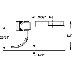 HO Multi-Purpose Coupler, 9/32" Overset (2pr)