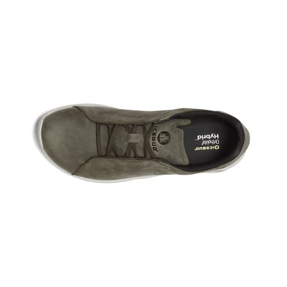 Icebug Loe Biosole Leather Walking Shoe with Grip Sole, Stone, 06.5