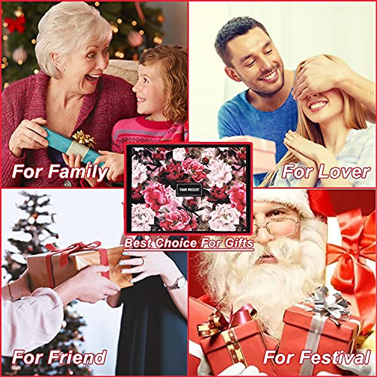 Cloudecor 15Pcs Artificial Roses Velet Real Touch Single Stem Fake Roses Silk Realistic Bouquet Flowers Arrangements Home Office Garden Grave Party Wedding Decoration(Light Pink-15p, Blossom Roses)