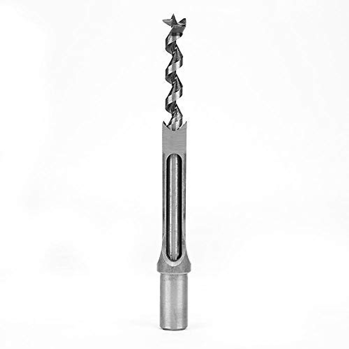 Marhynchus Carbon Steel Square Hole Saw Auger Drill Bit Mortising Chisel Woodworking Tool for Construction Installation(1/2) Power Tool Accessories Woodworking Bits