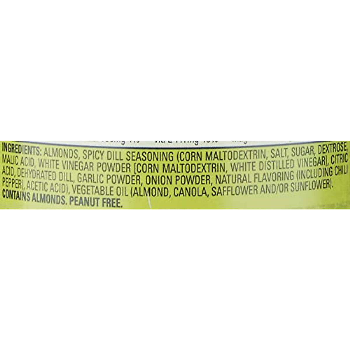 Blue Diamond Almonds Spicy Dill Pickle Flavored Snack Nuts, 6 Oz Resealable Can (Pack of 1)