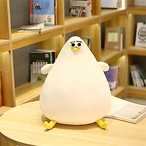 26/40cm Simulation Mother Hen Doll, Funny Fat Chicken Plush Toys, Cute Cartoon Chicken Pillow, Creative Gift (40.cm)