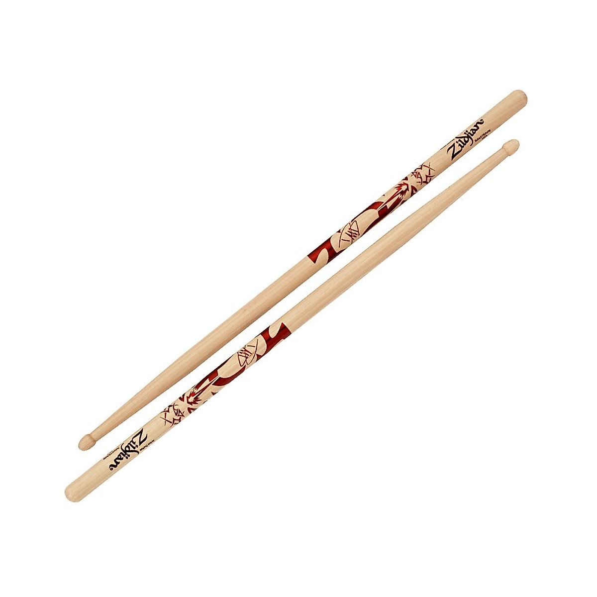 The new Dave Grohl Artist Series Drumstick model also features large dimensions, a length of 16-3/4” and diameter of .600” for extra power and reach as well as an acorn-shaped tip for sound clarity. Crafted from 100% U.S. Select Hickory, the preferred woo