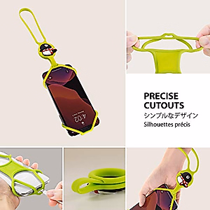 【Bone】 Strap Phone Tie, Silicone Wrist Lanyard, Universal Cell Phone Wrist Lanyard Holder, Hand Strap Smartphone Case: iPhone 12 11 Pro Max XS XR X Samsung Galaxy S10 S9Note 10 9 Pixel 3 XLMaruPenguin