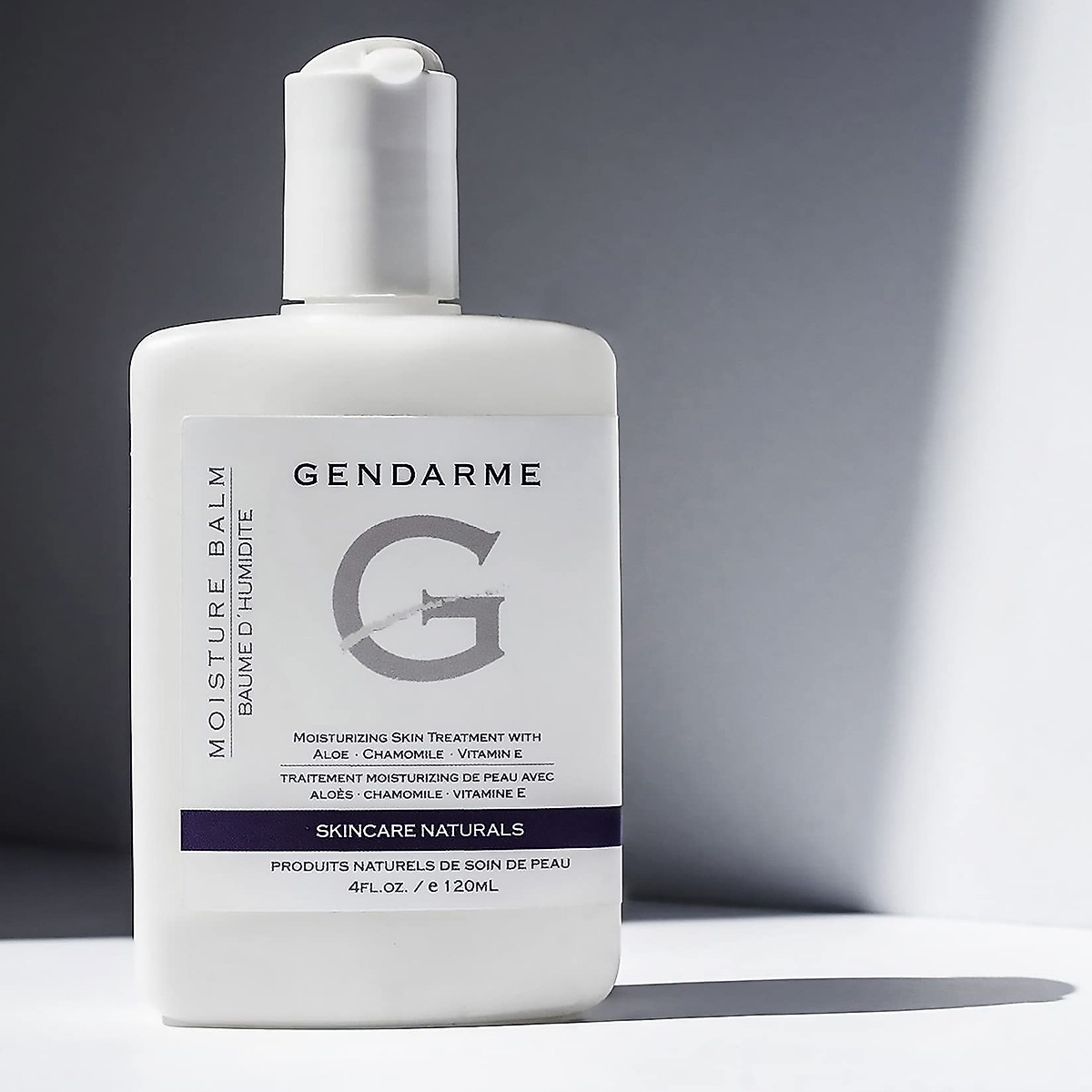 Gendarme Moisture Balm for Men - Moisturizing Aftershave Skin Treatment with Aloe, Chamomile & Vitamin E, 4 oz