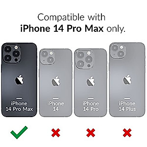 Crave Dual Guard for iPhone 14 Pro Max Case, Shockproof Protection Dual Layer Case for Apple iPhone 14 Pro Max (6.7") - Forest Green