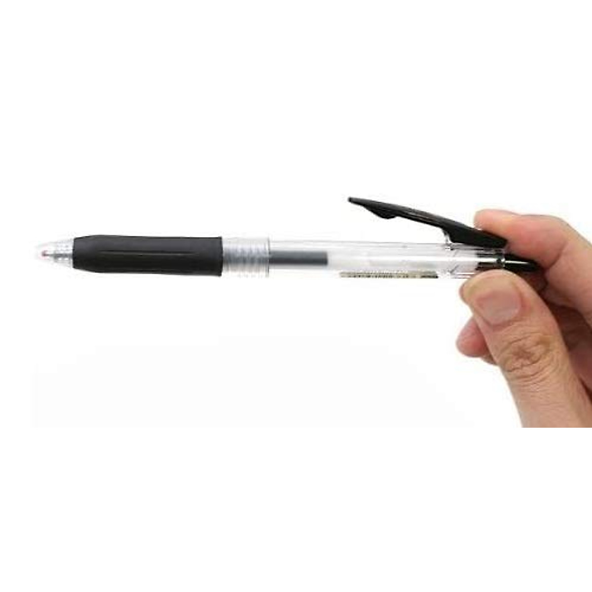 Zebra Sarasa Push Clip Gel Ink Pen - 0.3 mm - Black
