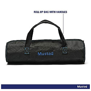 Mustad Knife Kit 3 Pc + Sharperner Set