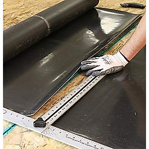 Mass Loaded Vinyl MLV Barrier 4' x 15' 2 LB Two Pound 60 Square Foot Roll Soundproofing Acoustic Barrier