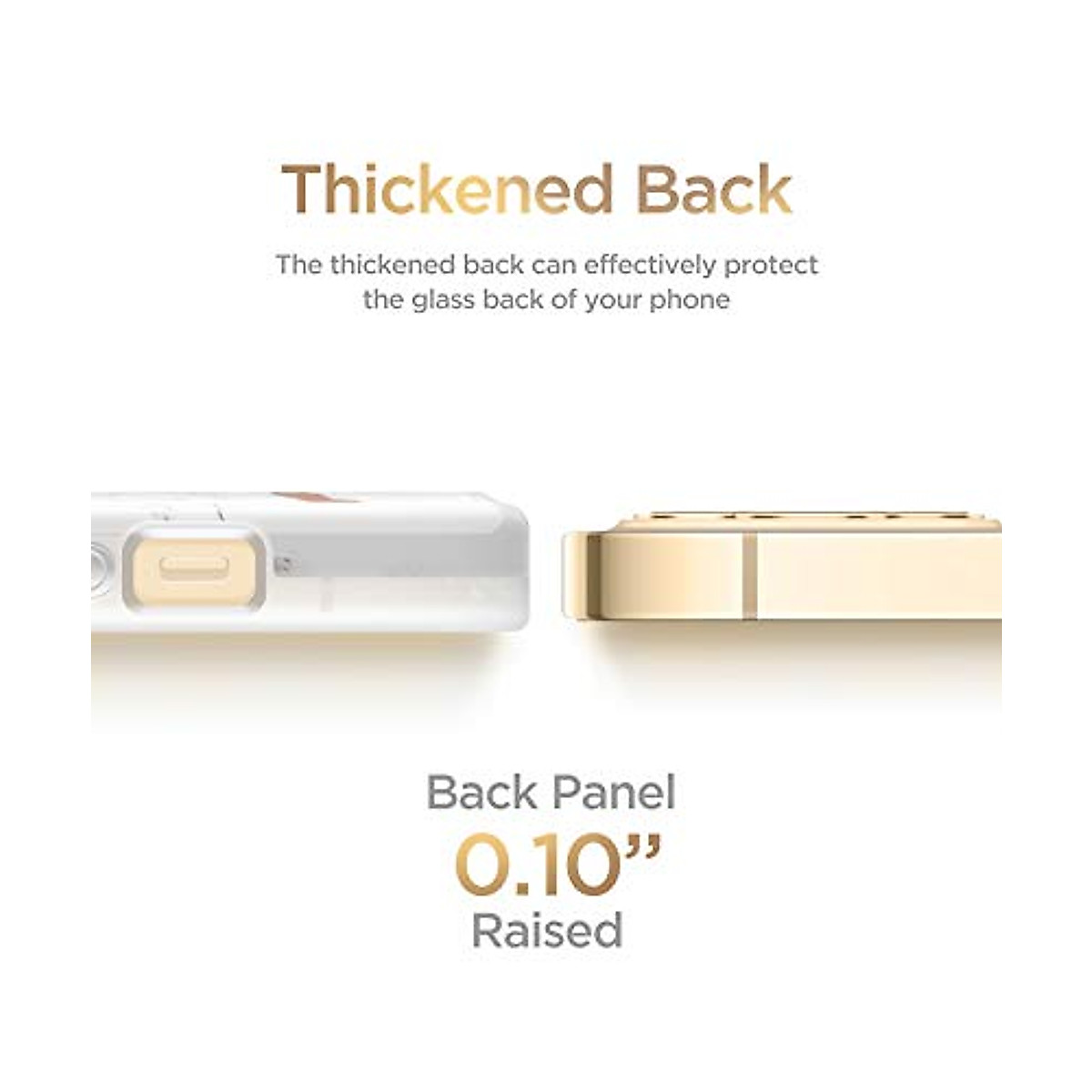 GVIEWIN Compatible with iPhone 12 Pro Max Case 6.7 Inch 2020, Marble Ultra Slim Thin Glossy Soft Shockproof TPU Rubber Stylish Flexible Protective Cover for iPhone 12 Pro Max (White/Gold)