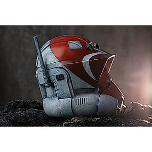 Evere SW Commander Vaughn Helmet - Cosplay Deluxe Halloween Collectible Helmet