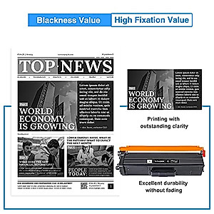 TRUE IMAGE Compatible Toner Cartridge Replacement for Brother TN-436 TN436 Toner HL-L8360CDW MFC-L8900CDW MFC-L9570CDW HL-L9310CDW HL-L8360CDWT Ink Printer (Black,1-Pack)