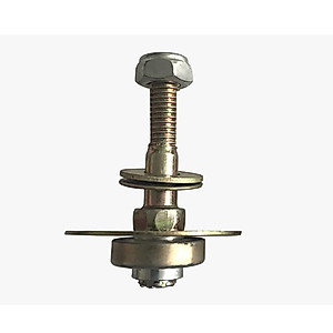 Acxico 4Pcs Rocking Chair Bearing Connecting Piece Rocking Chair Bearing Screws Kits Furniture Connecting Fittings, Metal