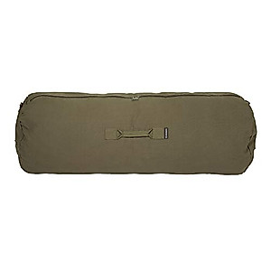 Stansport Zippered Canvas Deluxe Duffel Bag - O.D. Green (1232)