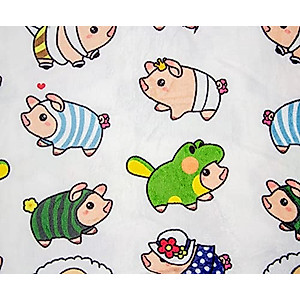 Monster Hunter Poogie Fleece Throw Blanket | Plush Soft Polyester Cover for Sofa and Bed, Cozy Home Decor Room Essentials | Fantasy Adventure Video Game Gifts for Adults, Teens | 45 x 60 Inches