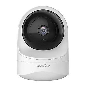 wansview Baby Monitor Camera, 1080PHD Wireless Security Camera for Home, WiFi Pet Camera for Dog and Cat, 2 Way Audio, Night Vision, Works with Alexa Q6-W