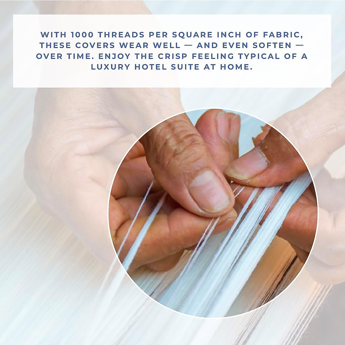 Kotton Culture 1000 Thread Count Sheet Set 4 Piece 100% Egyptian Cotton Luxurious Breathable Soft Cooling Cotton Sheets with 15" Deep Pocket Snug Fit Smooth Sateen Weave (White, Queen)