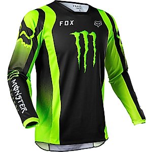 Fox Racing 180 Monster Motocross Jersey, Black, X-Large