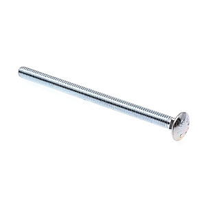 Prime-Line 9063229 Carriage Bolts, 5/16 In.-18 X 5 In., A307 Grade A Zinc Plated Steel (25 Pack)