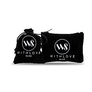 WithLoveSilver Sterling Silver 925 Pentagram Pentacle Goat Horned God Cernunnos Pendant