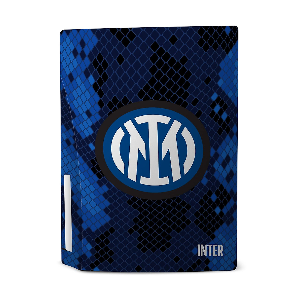 Head Case Designs Officially Licensed Inter Milan Home 2021/22 Crest Kit Vinyl Faceplate Sticker Gaming Skin Decal Cover Compatible With Sony PlayStation 5 PS5 Disc Edition Console
