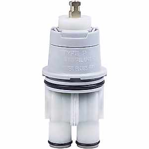 XUSHCL Delta RP46074 Shower Valve Cartridge For Tub/Shower Valves 13/14 Series, Delta Shower Valve Replacement-Single Function Temperature Control Valve Cartridge