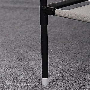 NA Freestanding Clothes Garment Organizer Portable Wardrobe Closets (White)