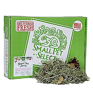 Small Pet Select - Gourmet Hay Pet Food, Exclusive Treat Hay, Flowers, and Herb Blend, for Rabbits, Guinea Pigs, Small Animals, 2lb