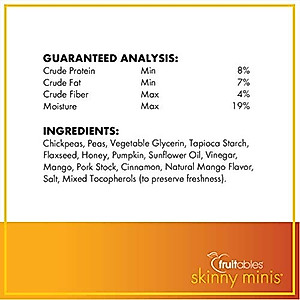 Fruitables Skinny Minis Apple Bacon, Pumpkin Berry, Mango - Variety 3 Pack