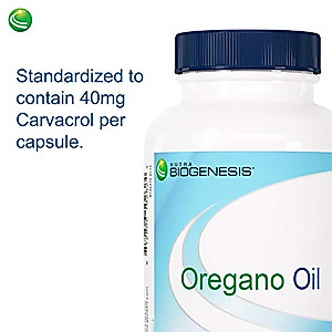 Nutra BioGenesis - Oregano Oil - Breathing and Digestive Support - 120 Capsules