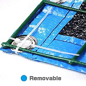 WINGOFFLY Foldable Plant Canopy with Shade Cloth and Rainproof Cover 75% Sunblock Balcony Sun Shade Net for Succulents Flowers, 16.5"x11.8"x11.8"