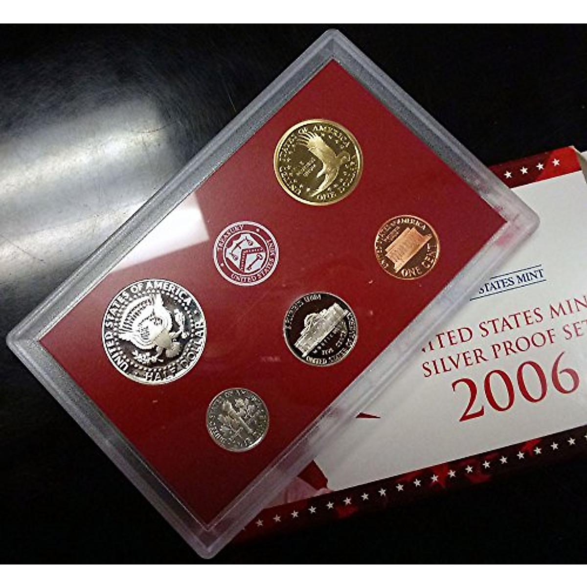 2006 S Silver Proof Set, may have natural toning on silver Various US Mint Proof