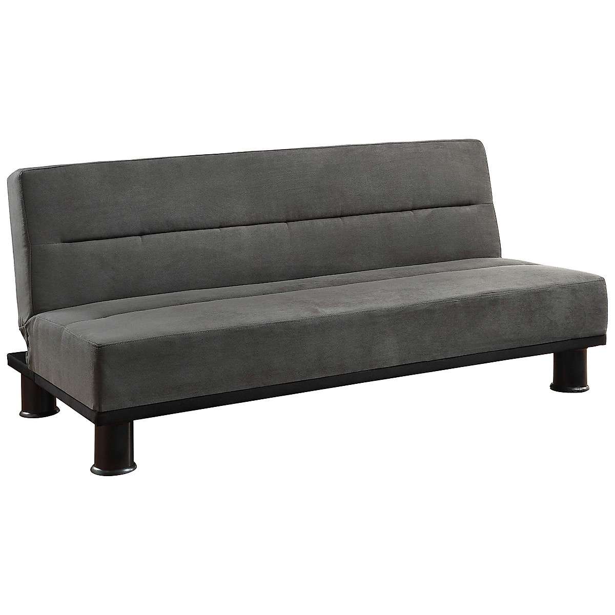 Lexicon Stellar Futon Sofa Sleeper, Gray
