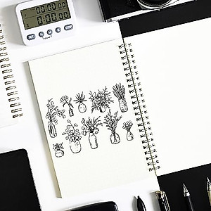 Silicone Seal Stamp Flower Pot Clear Stamps for DIY Scrapbooking Card Making Embossing Photo Album Paper Rubber Stamps-4