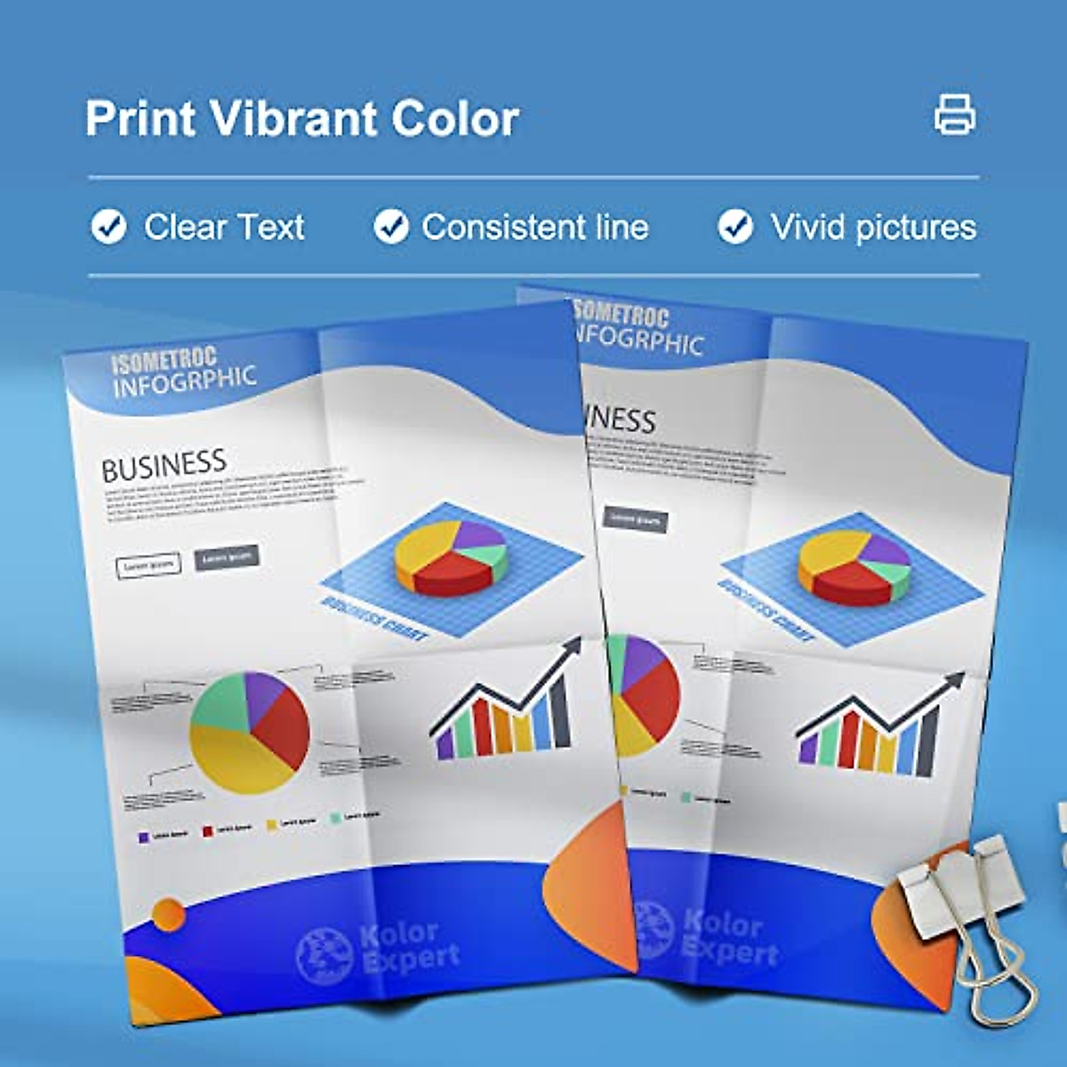 Kolor Expert T212 Black Ink Cartridge Replacement for 212XL T212XL 212 XL T212 Work with XP-4100 XP-4105 WF-2830 WF-2850 Printer (2 Black)