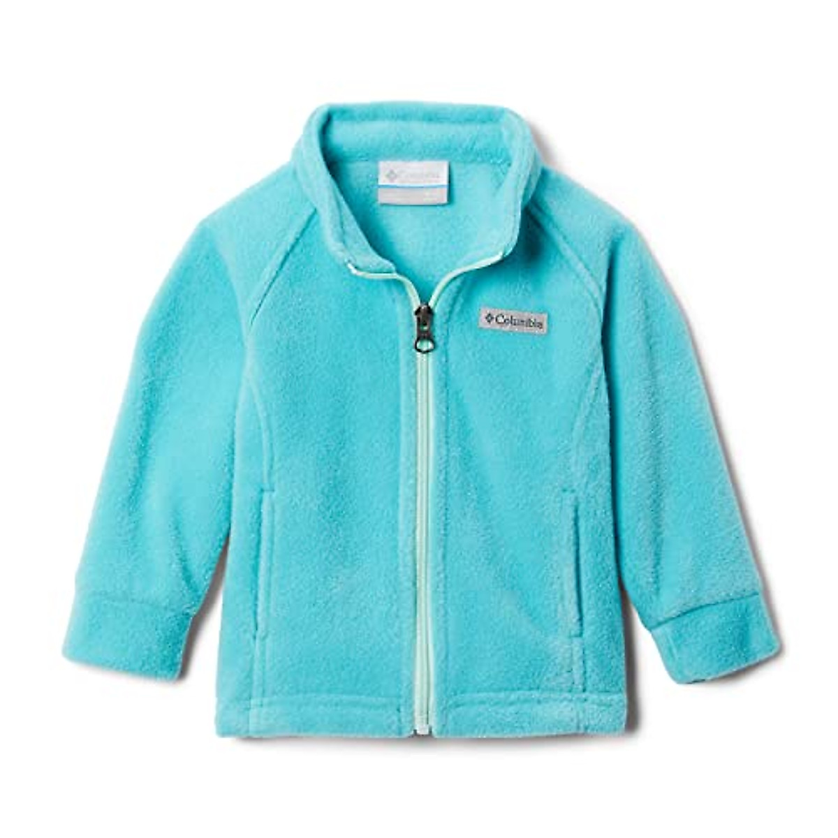 Columbia unisex-baby Benton Springs Fleece Jacket, Geyser, 12-18 Months