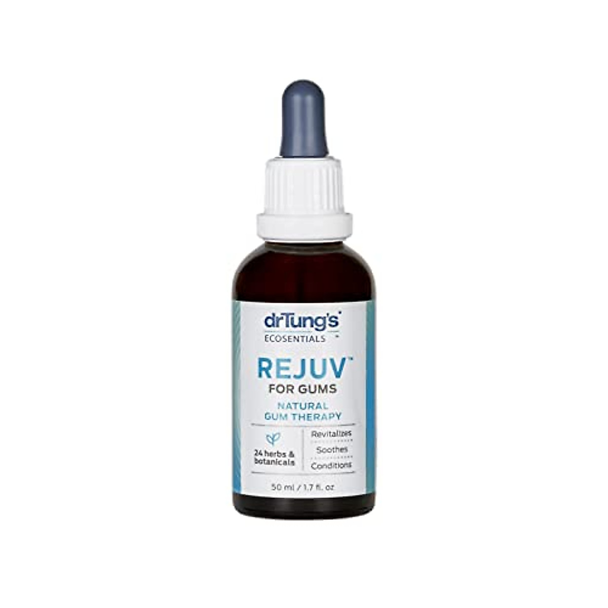 DrTung's REJUV for Gums - Natural Formula for Healthy Gums, 24 Herbs and botanicals, 1.7 Ounce