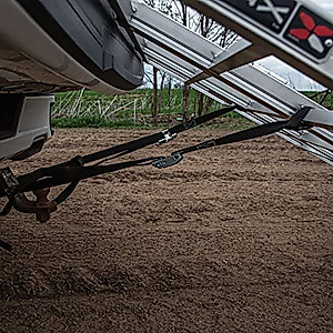 YUTRAX® 78” Tri-Fold Ramp, Aluminum Tri-Fold Ramp, 1750 lb. Capacity, Spans Entire Tailgate, Extended Length for Tall Vehicles, Easy Loading, ATV/UTV Loading