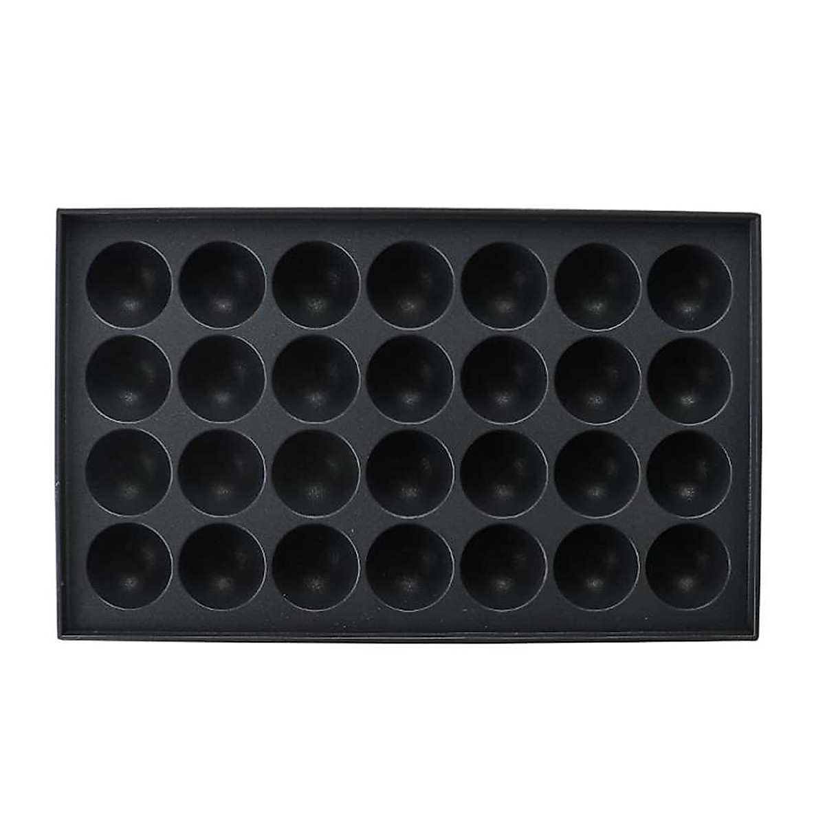 Takoyaki Pan, 28 Takoyaki Maker Baking Pan Japanese Octopus Meatball Grill Pan Egg Mold Tray Plate for Home Kitchen Cake Cooking Tool (13x7.9Inches)