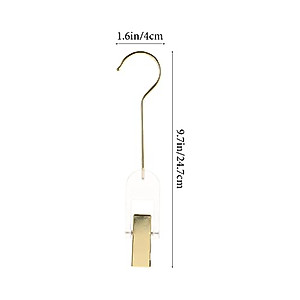 Zerodeko Hat Hanger 2Pcs Boot Hangers Clips Laundry Hooks Hanging Clips Clothes Closet Hanger Organizer Clamps Socks Towel Clips for Closet Travel Pants Socks Handbags Skirt Hangers