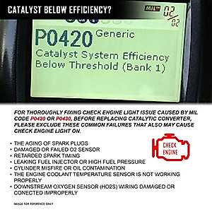 NEWZQ Manifold Catalytic Converter Replacement for 2011-2017 Hyundai Accent 2012-2017 Veloster 2012-2016 Kia Soul 2012-2017 Rio 674-891