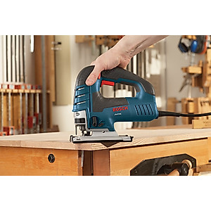 Bosch JS470E 120-Volt 7-Amp Top-Handle Jigsaw with T234X Progressor 5-Pack Wood Blade