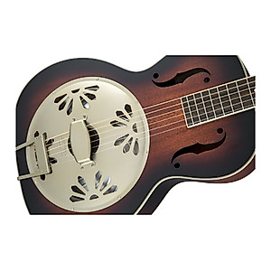 Gretsch G9241 Mahogany Round Neck 6-String Acoustic-Electric Resonator Guitar (Right-Handed, 2-Color Sunburst)