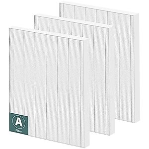 3 Pack 115115 HEPA Replacement Filter A Size 21 Compatible with Winix PlasmaWave C535 5300 5300-2 5500 5500-2 6300 6300-2 P300 AM90 9000 5000 5000B C909 9800 Air Purifier by PETOX