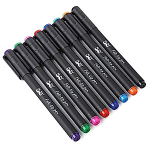 Mr. Pen- Felt Tip Pens, Pens Fine Point, Pack of 8, Fast Dry, No Smear, Colored Pens, Journaling Pens, Felt Pens, Planner Markers, Planner Pens