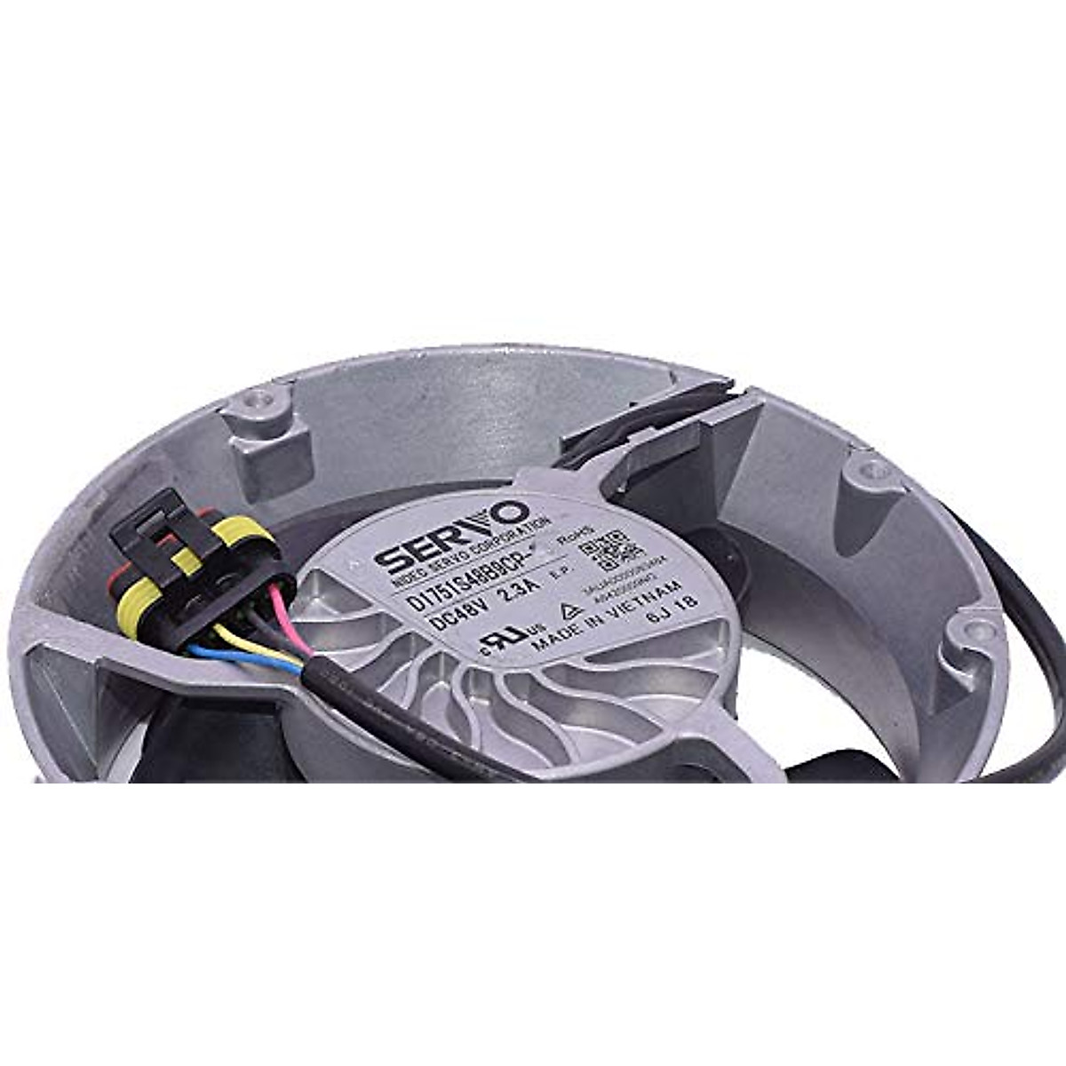 For SERVO D1751S48B9CP-54 Fan 17251 4-Wire Aluminum Frame DC 48V 2.3A Cooling Fan